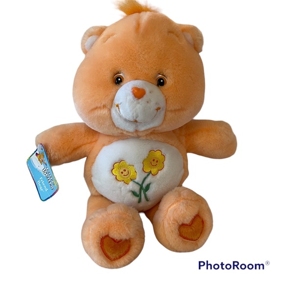 Care Bears | Toys | Vtg 203 Care Bear Friend Bear Orange Has Original ...